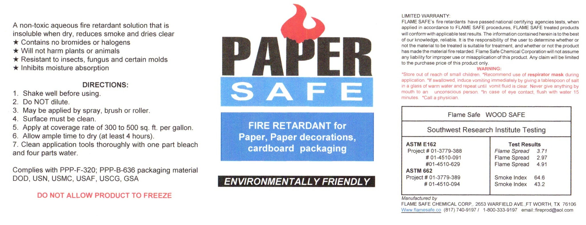 Fire Retardant Coating Paper, fire retardant coating for Corrugated board,